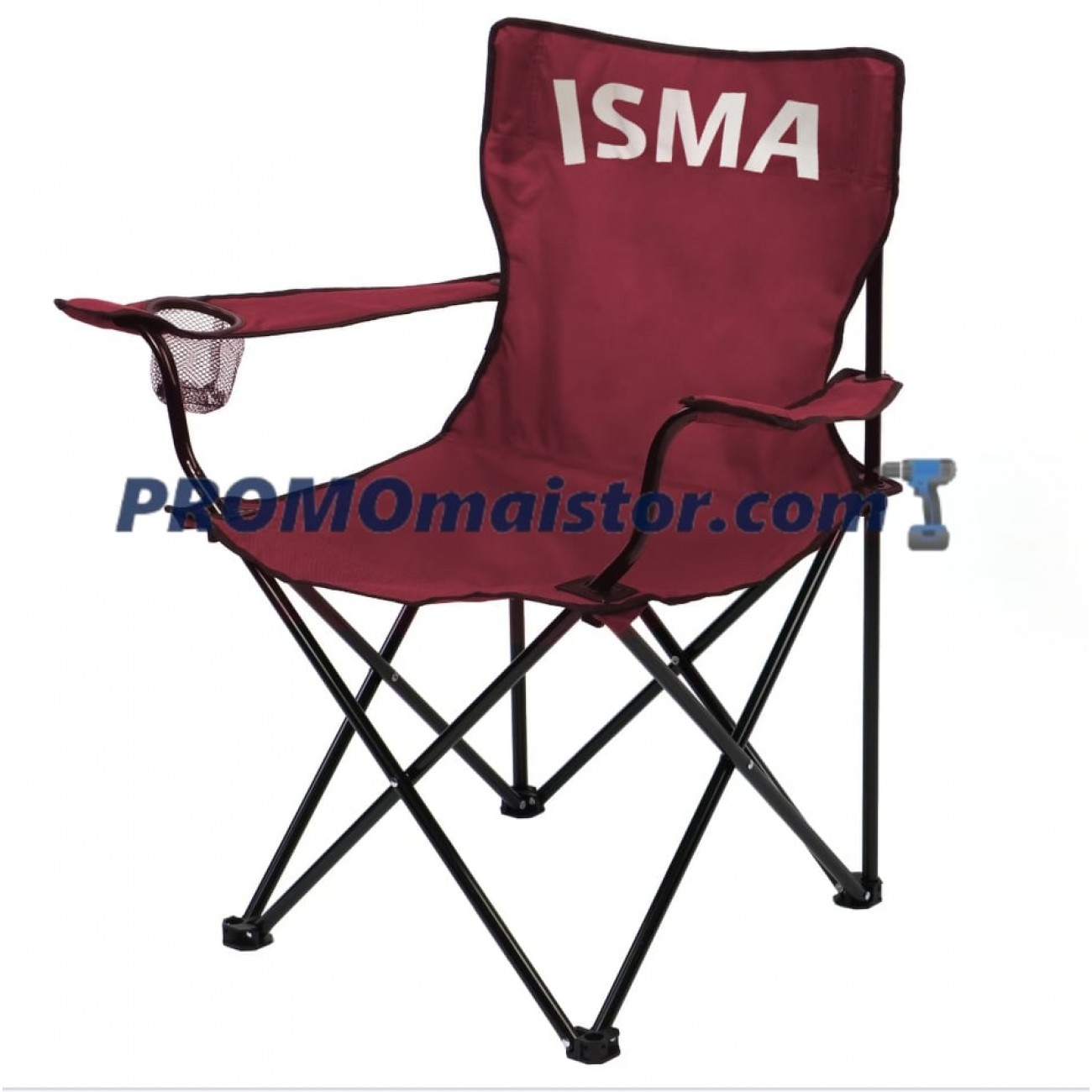 Сгъваем преносим стол от текстил ISMA