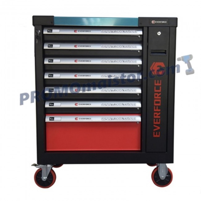 Шкаф за инструменти EVERFORCE със 7 чекмеджета