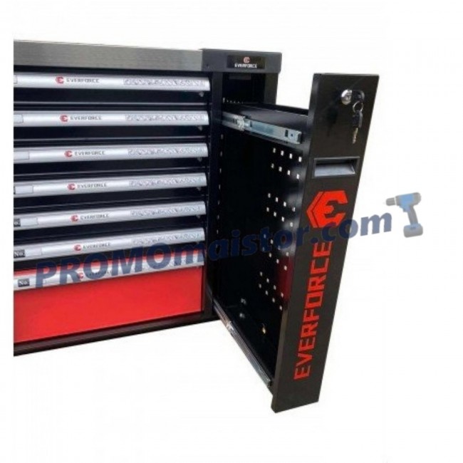 Шкаф за инструменти EVERFORCE със 7 чекмеджета