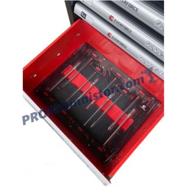 Шкаф за инструменти EVERFORCE със 7 чекмеджета